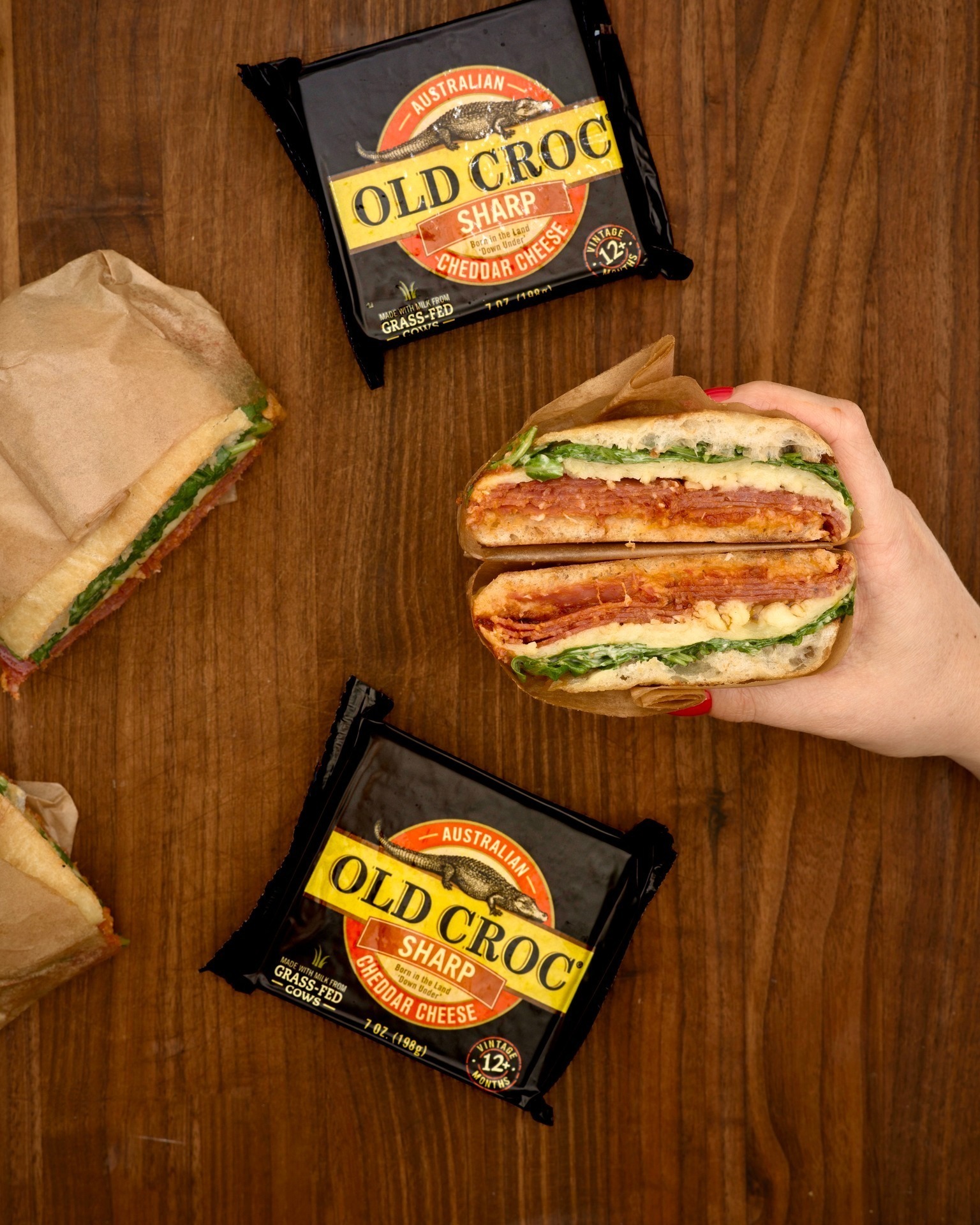 Old Croc Cheese - Australia Grass Fed Cheddar Cheese